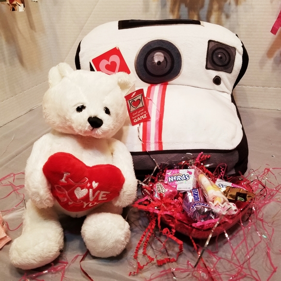 Accessories | Plush Teddy Bear Camera Plush Gift Set | Poshmark